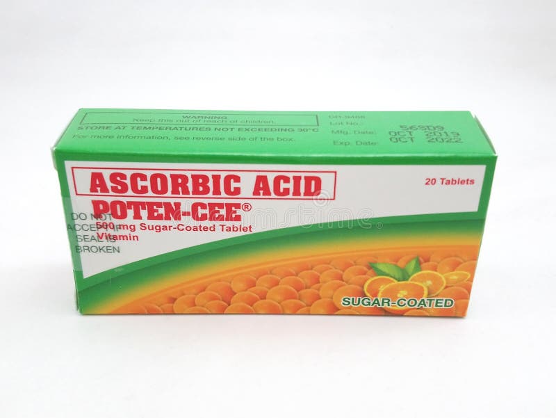 Ascorbic Acid Poten-cee Vitamin C Tablets in Manila, Philippines ...