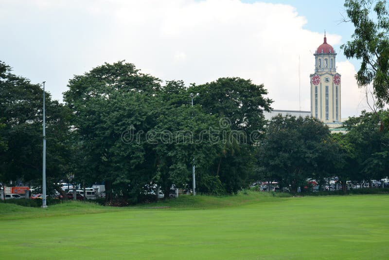 Golf Course at Intramuros Walled City in Manila, Philippines Editorial ...