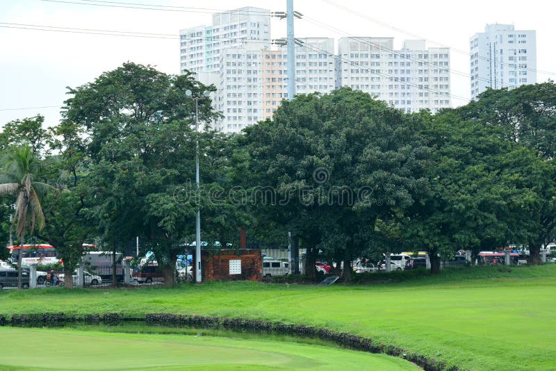 Golf Course at Intramuros Walled City in Manila, Philippines Editorial ...