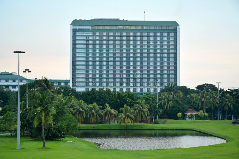 Golf Course at Intramuros Walled City in Manila, Philippines Editorial ...