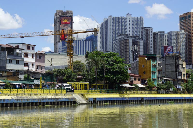 Manila, Philippines, Circa March 2023 - Modern Houses at the Pasig ...