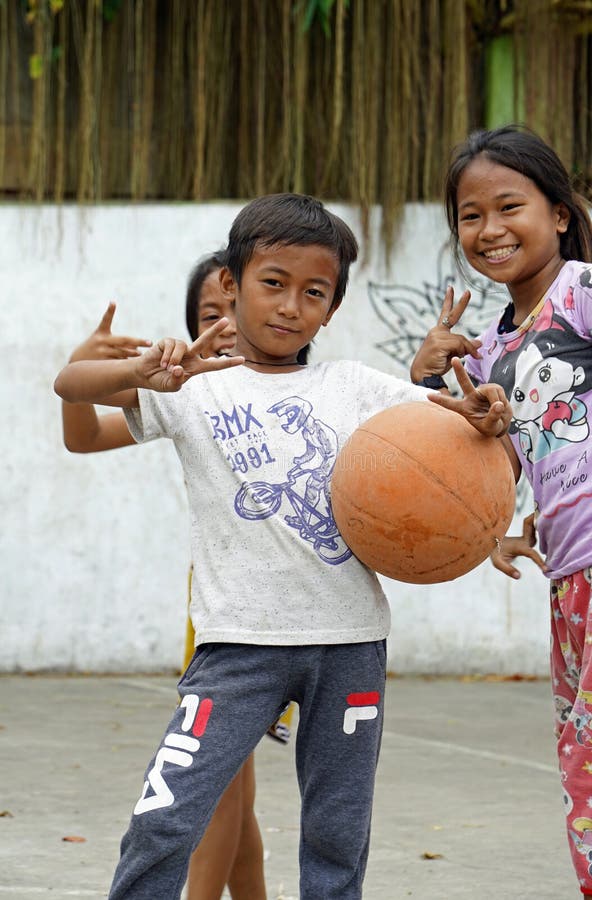 Manila, Philippines, Circa March 2023 - Poor Kids in the Slums of ...