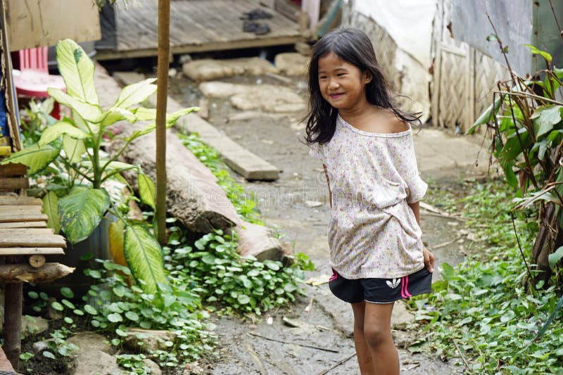 Manila, Philippines, Circa March 2023 - Poor Kids in the Slums of Manila Editorial Photography ...