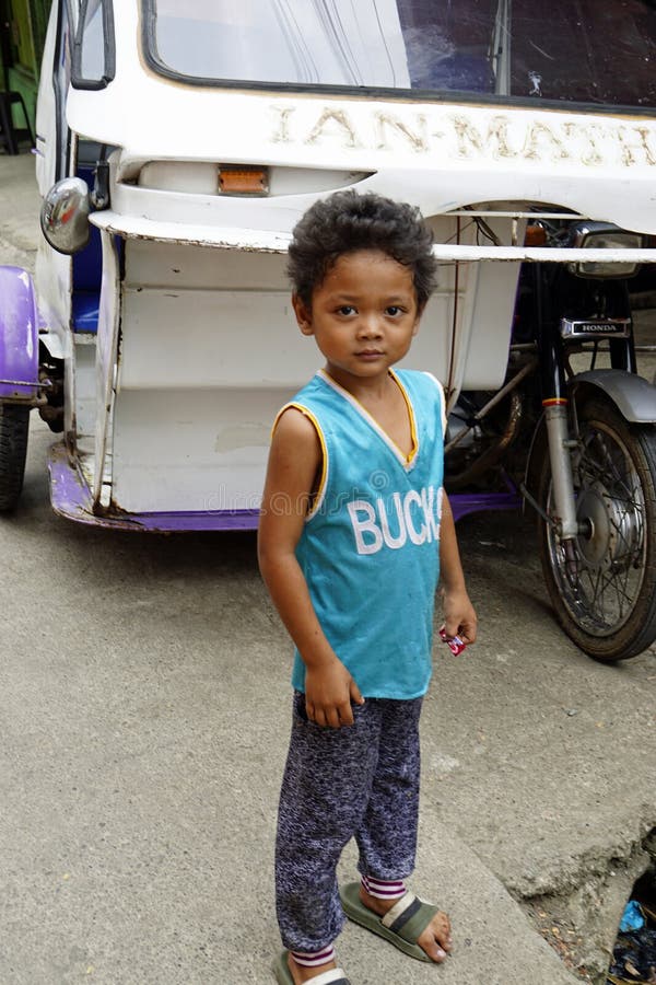 Manila, Philippines, Circa March 2023 - Poor Kids in the Slums of ...