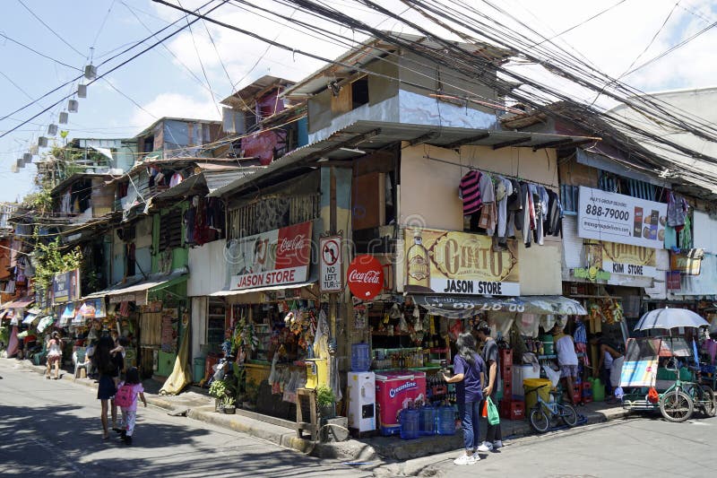 Manila, Philippines, Circa March 2023 - Poor Man Sqatter in Manila ...