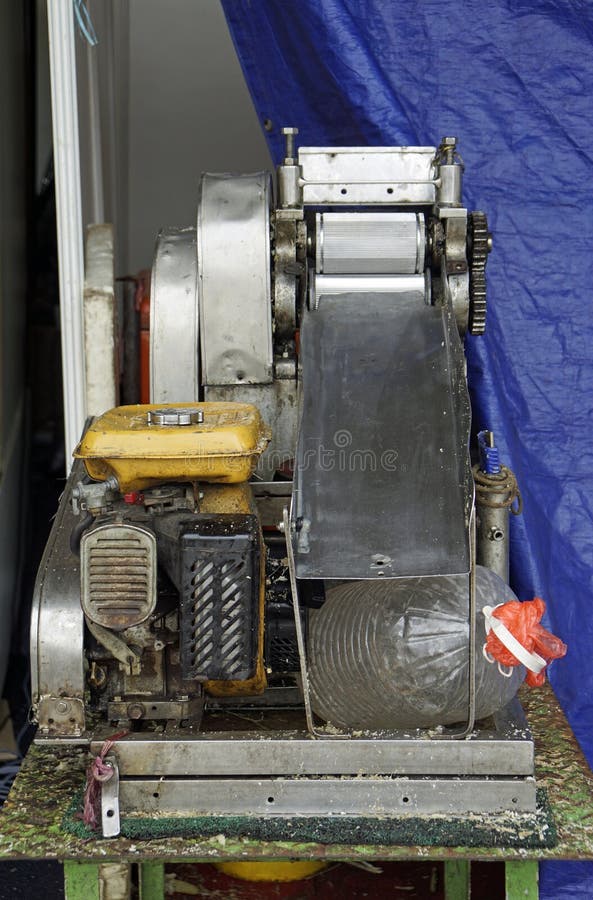 Manila, Philippines, Circa March 2023 - Sugar Cane Machine Stock Photo ...