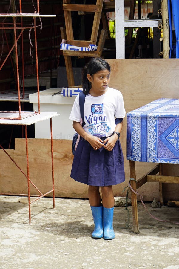Manila, Philippines, Circa March 2023 - Young Kids in the Streets of ...