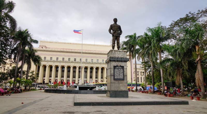 Manila Post Office in the Philippines Editorial Stock Image - Image of ...