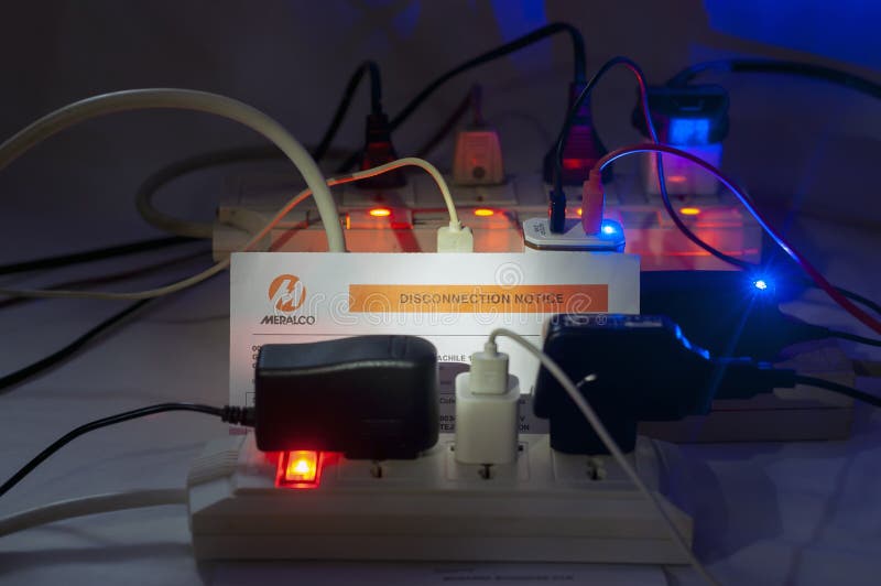 Overloaded power strip stock image. Image of electric - 7086361