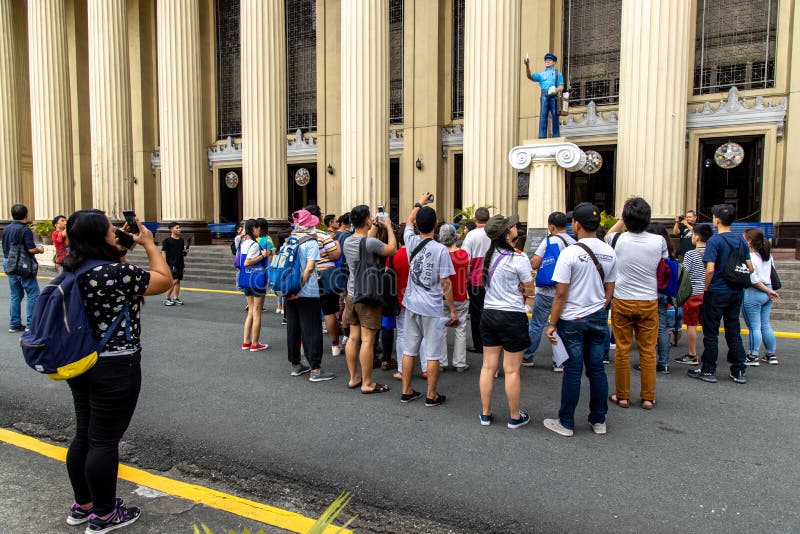 Manila Post Office Building Scenery, Manila, Philippines, Dec 21, 2019 ...