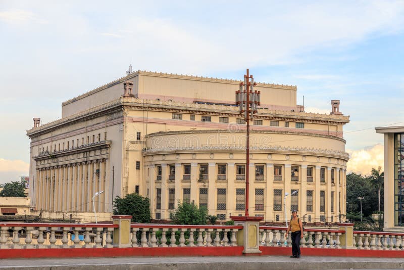 Manila Post Office editorial image. Image of asian, scene - 83309220