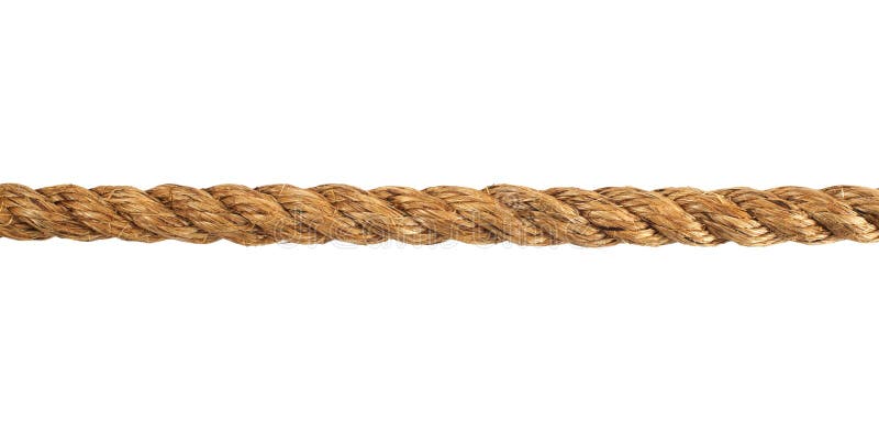 Old Manila Rope Wrapped Neat and Tight Around Pole Stock Photo - Image ...