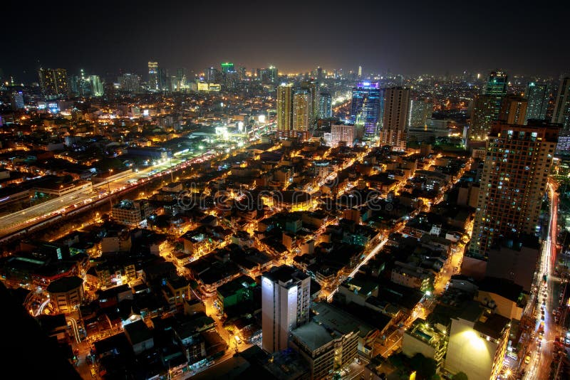 Manila Skyline, Philippines Editorial Photo - Image of city, tourism ...
