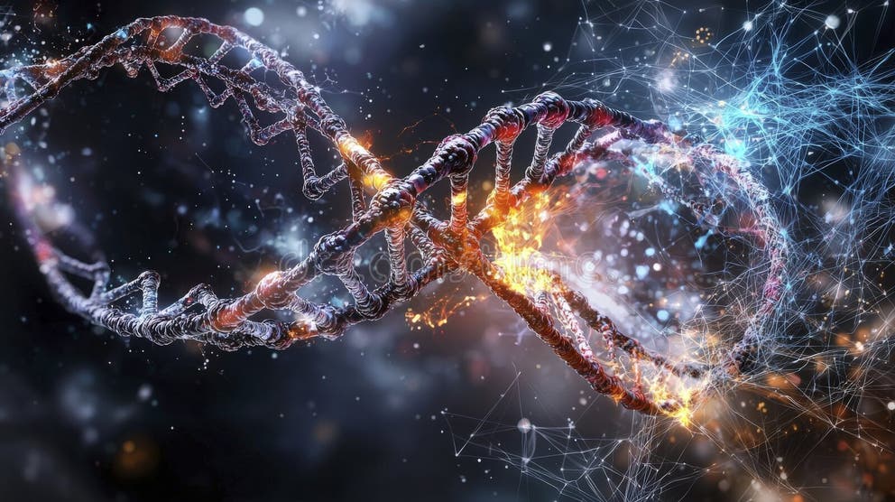 Manipulating Dna Strands in a Lab Environment Scientific Visualization ...