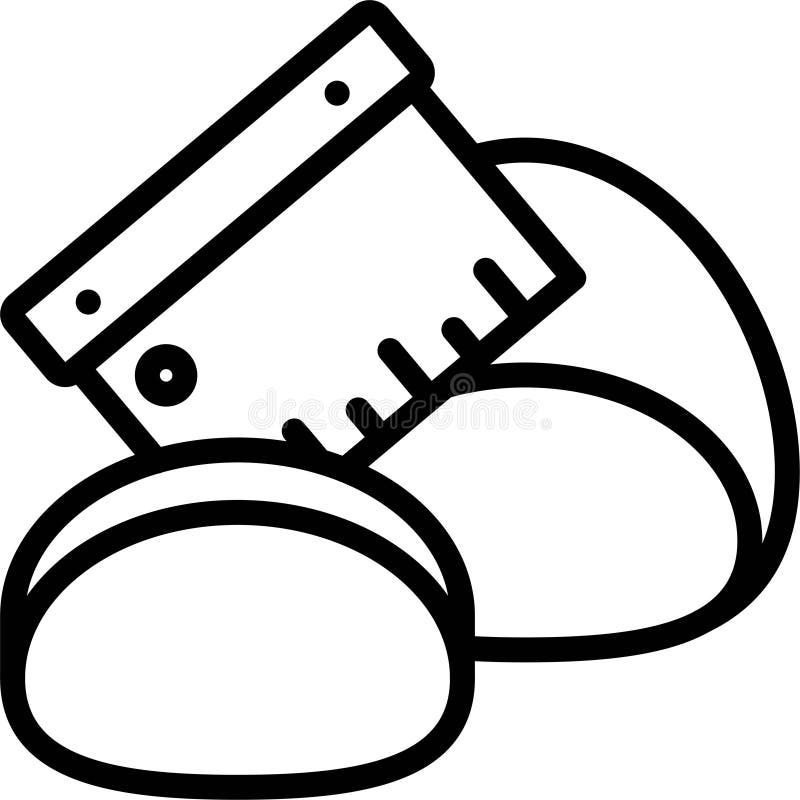Manipulating Dough Icon, Bakery and Baking Related Vector Stock Vector ...