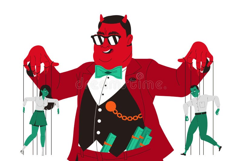 Pulling Strings Clipart