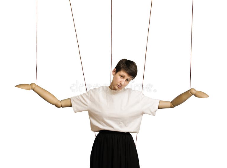 Manipulation of People, Mind Control. Concept. Stock Image - Image of ...