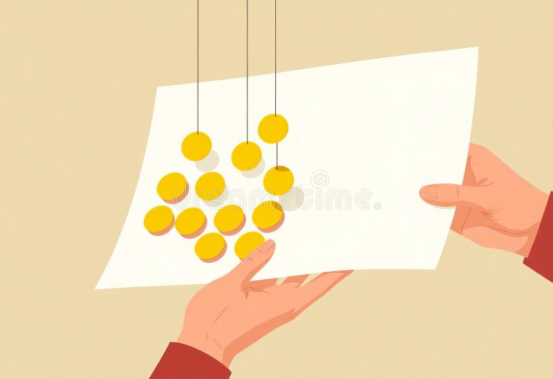 Manipulation of Perception and Reality Stock Illustration ...