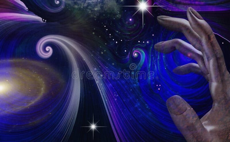 Manipulation of Space and Time Stock Illustration - Illustration of ...