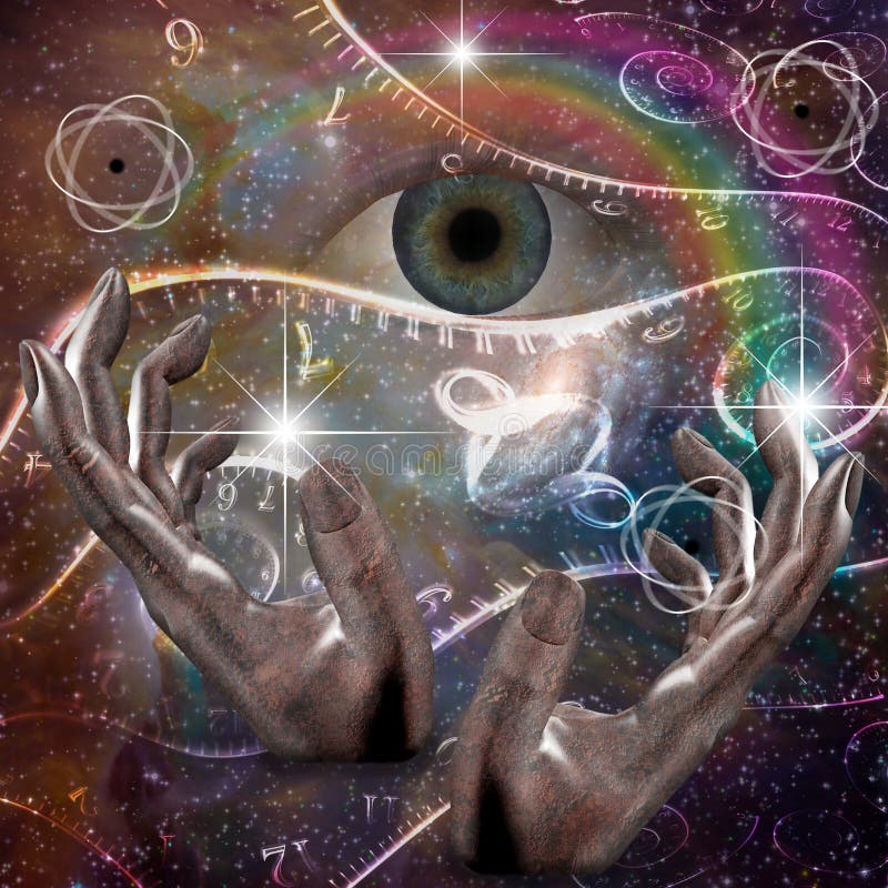 Space Time Illustration stock illustration. Illustration of future ...