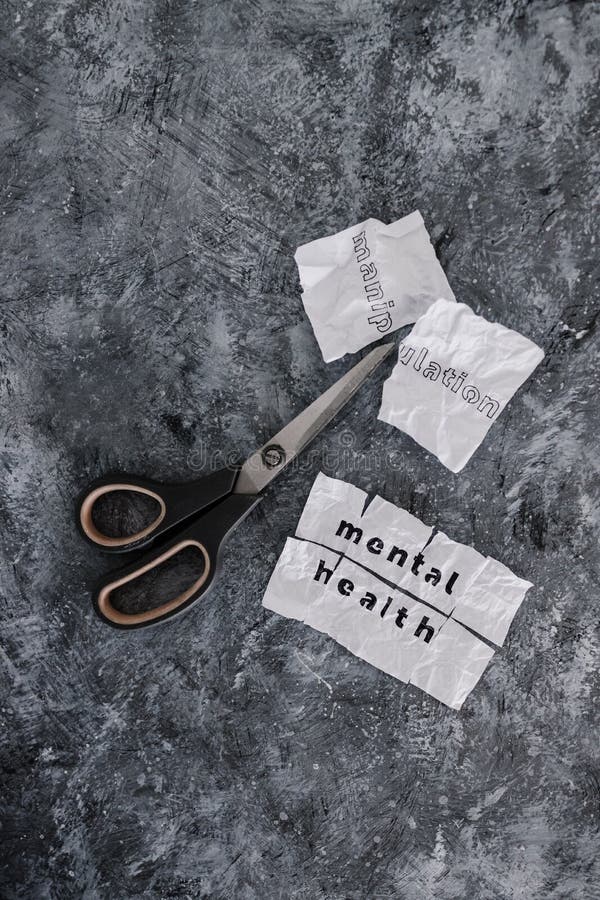 Manipulation Text on Crumpled Piece of Paper Which is Getting Cut with ... Manipulation Text on Crumpled Piece of Paper Which is Getting Cut with ...