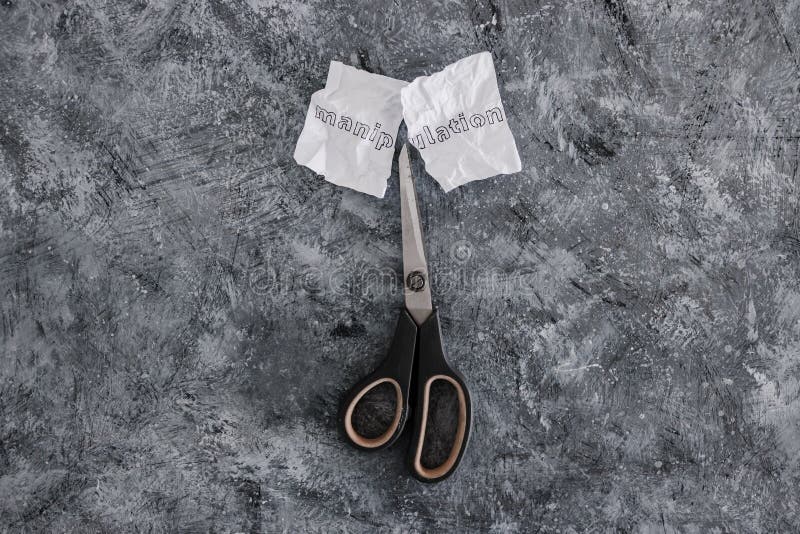 Manipulation Text on Crumpled Piece of Paper Which is Getting Cut with ... Manipulation Text on Crumpled Piece of Paper Which is Getting Cut with ...