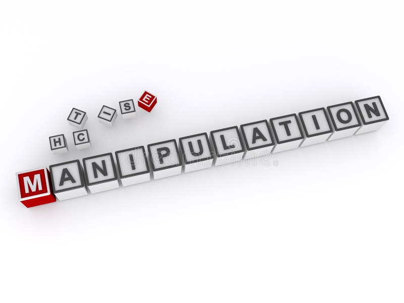 Manipulation tactics stock illustration. Illustration of emotions ...