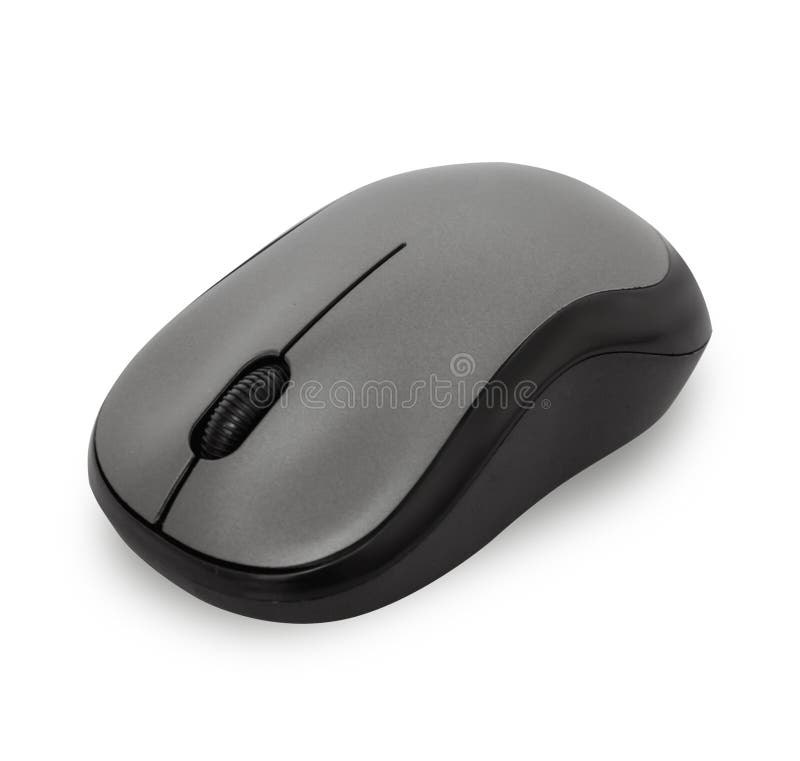Manipulator, Computer Mouse, on a White Background with a Shadow Stock ...