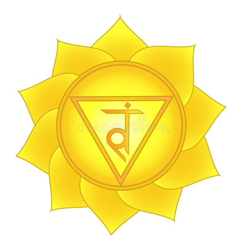 Solar plexus chakra stock vector. Illustration of mystical - 48434794 Solar plexus chakra stock vector. Illustration of mystical - 48434794