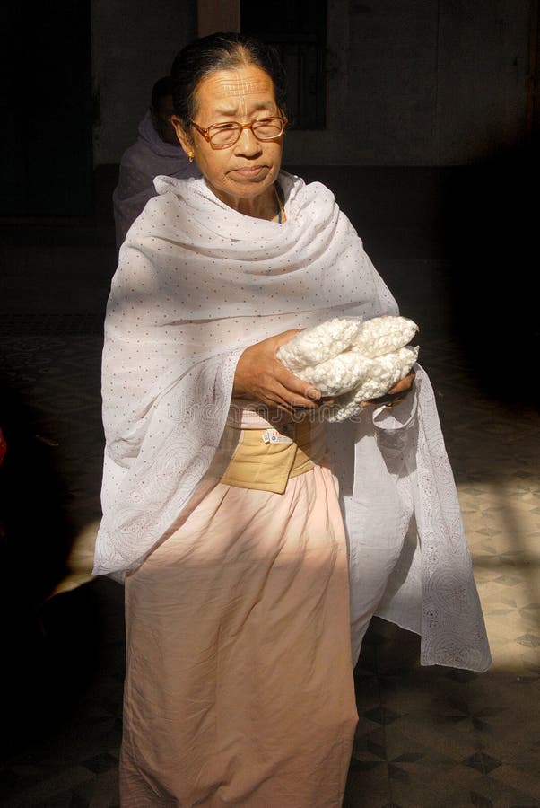 Manipuri Women editorial photography. Image of faith - 23779817