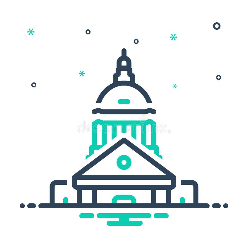 Mix Icon for Manitoba, Canada and Landmark Stock Vector - Illustration ...