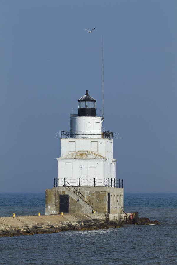 Sheboygan Lighthouse stock image. Image of southwest - 95091557