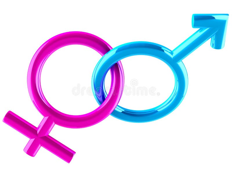 Manligt Och Kvinnligt Tecken Stock Illustrationer, Vektorer, & Clipart ...
