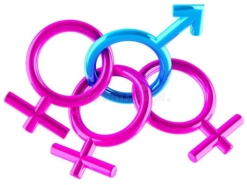 Manligt Och Kvinnligt Tecken Stock Illustrationer, Vektorer, & Clipart ...