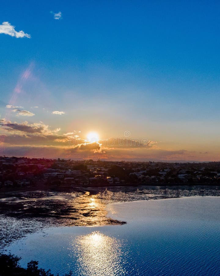 Manly harbor view stock photo. Image of aerial, nature - 141440862