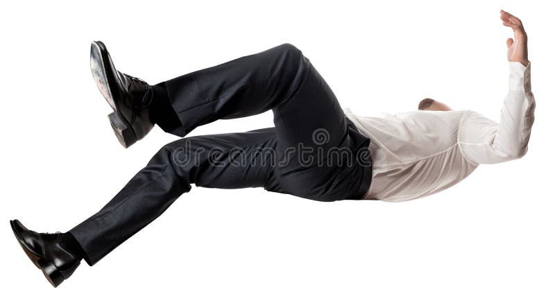 Fallender Mann stockfoto. Bild von schreien, fallen, mann - 9064484