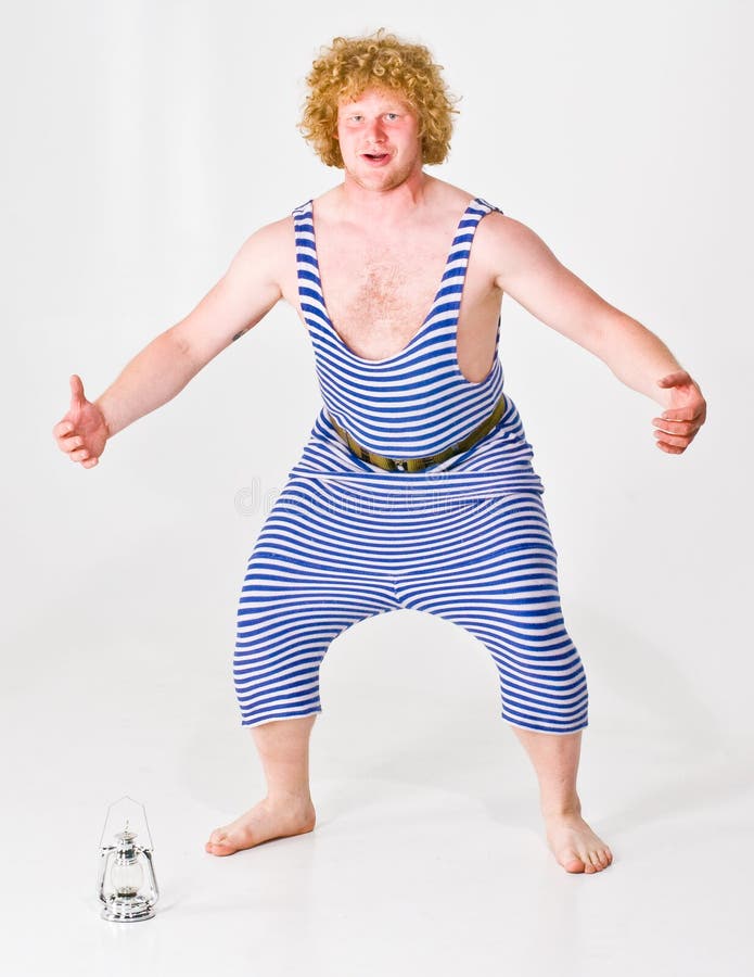 Mann im Seemann-Kostüm stockbild. Bild von haar, ausstattung - 5548231