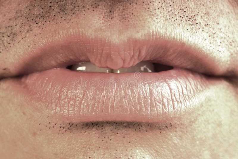 Mann-Mund stockfoto. Bild von leute, anonym, zahn, zeitgenössisch ...