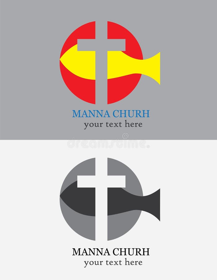 Manna Church logo stock vector. Illustration of evangelist - 48519420
