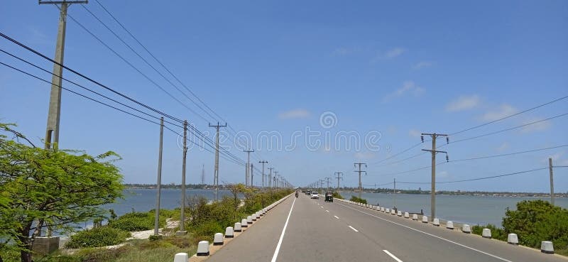 Mannar To Kandy Road Sri Lanka Stock Photo - Image of track, transport ...