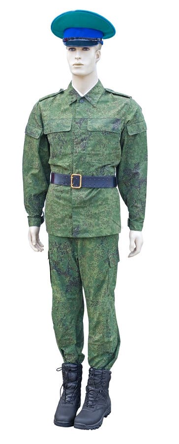 Mannequin in Army Uniform with British Flag, Close Up. Stock Image ...