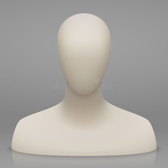 Faceless Bust Stock Illustrations – 205 Faceless Bust Stock ...