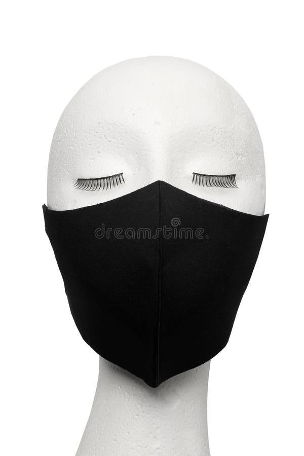 Mannequin with Face Mask stock image. Image of corvid19 - 193482109