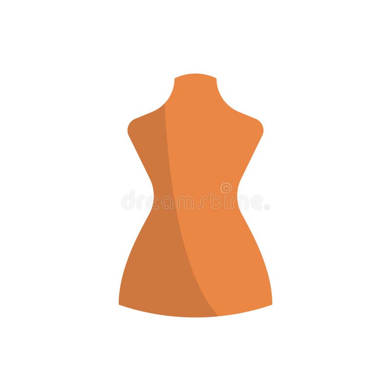 Mannequin Fashion Tailor Icon Vector Basic Design Stock Vector ...