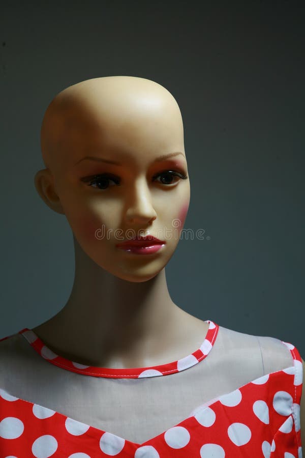 Red Dress Mannequin stock photo. Image of mannequin - 134527172
