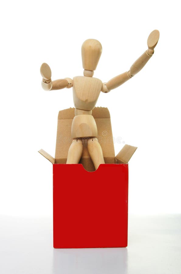 Mannequin stands in box stock image. Image of gesture - 8129015