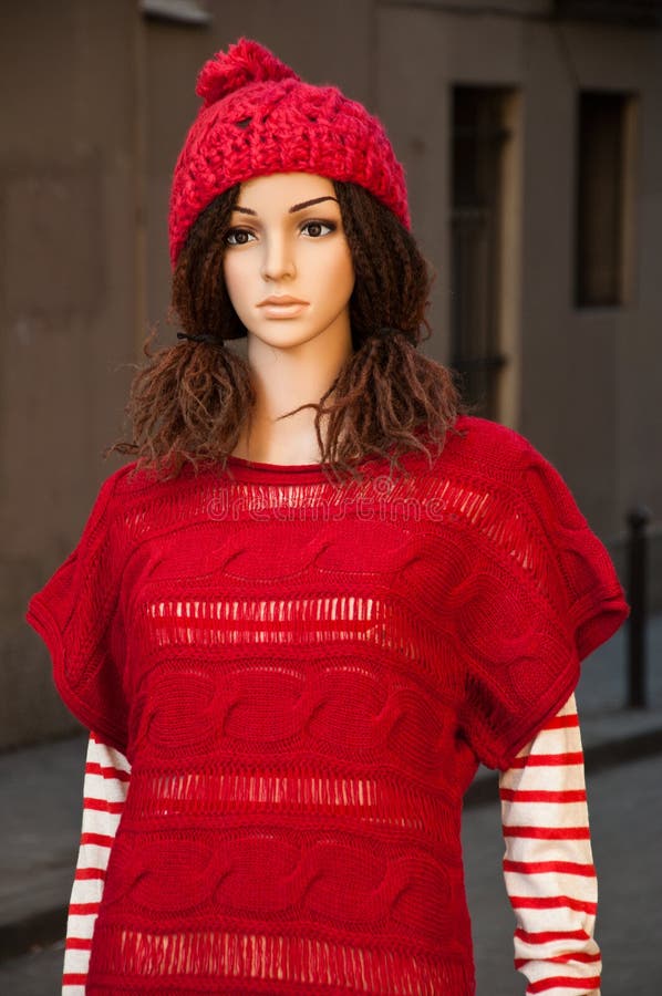 Mannequin winter fashion stock photo. Image of elegant - 47975324