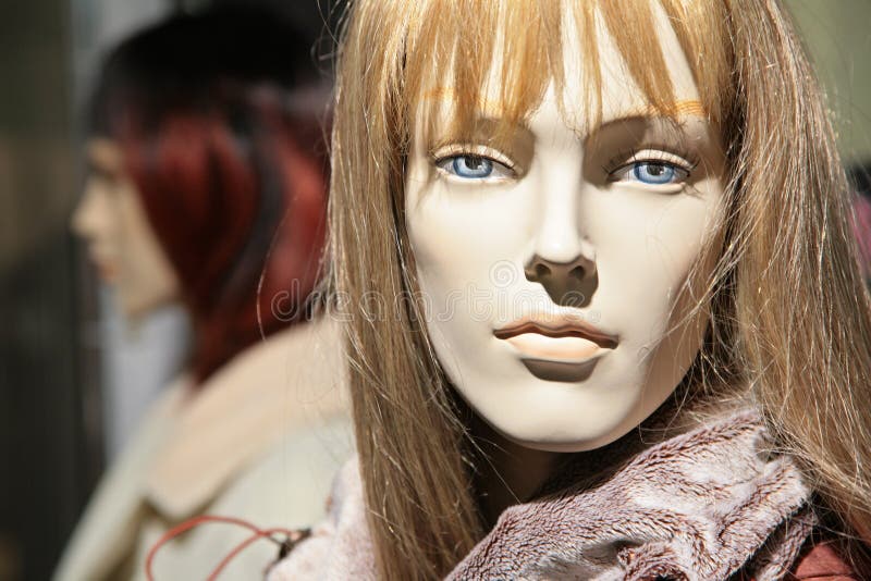 Mannequin woman stock image. Image of outfit, commercial - 4452425