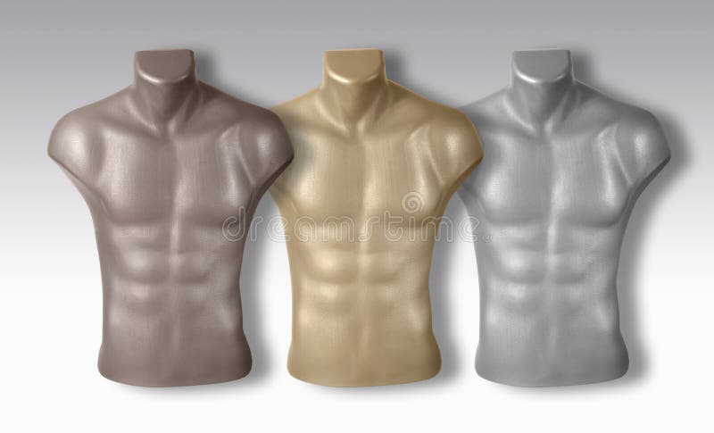 Mannequins stock photo. Image of body, golden, fashion - 20078902