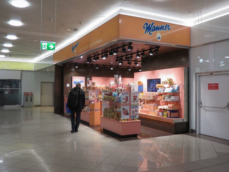 Manner Brand Store in Vienna Editorial Photography - Image of store ...